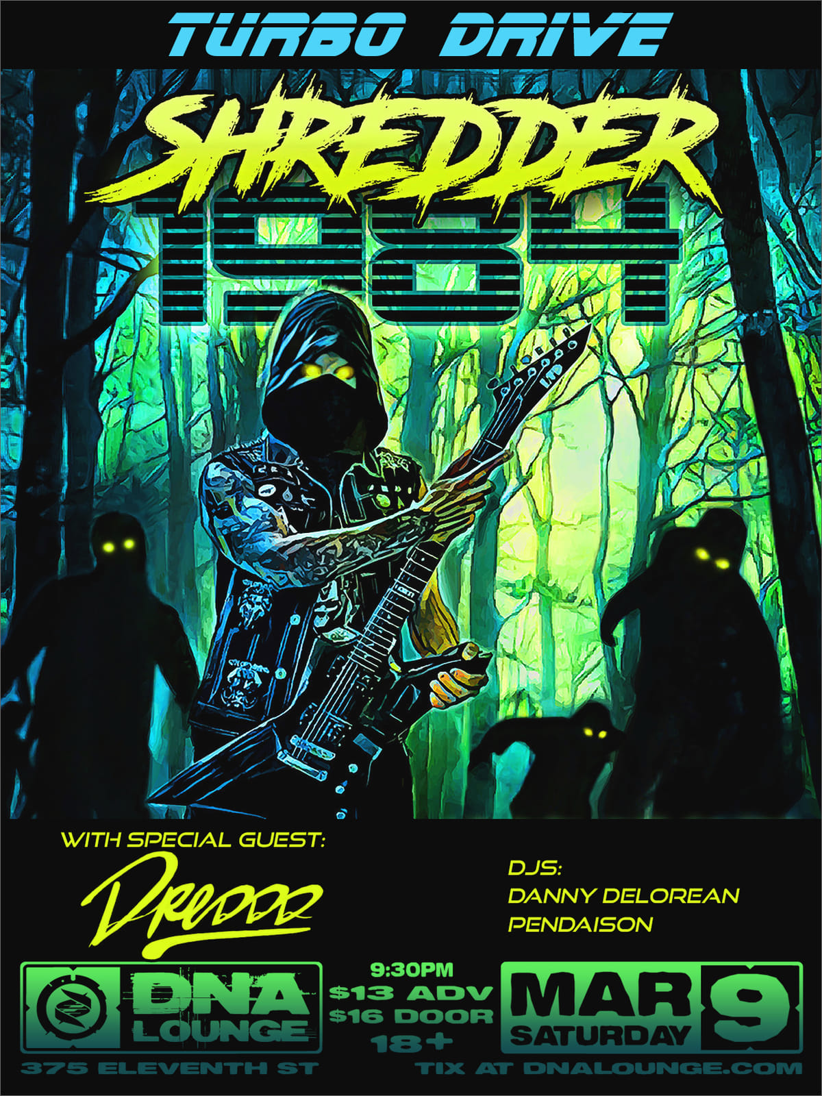 Tour - shredder 1984