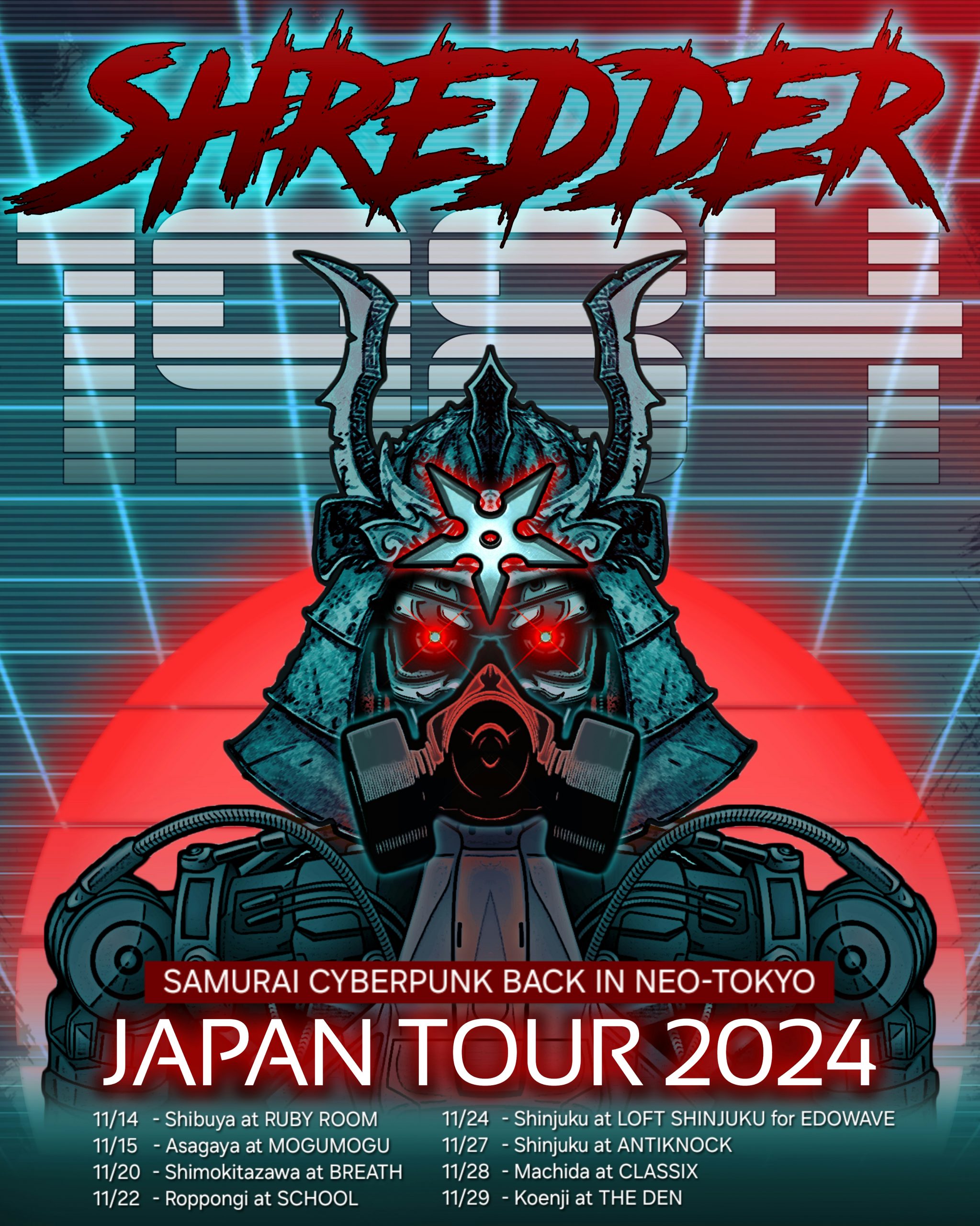 Tour - shredder 1984